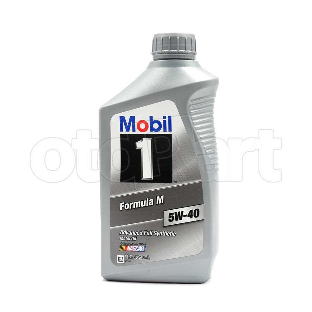 MOBIL 1 Motor Oil SAE 5W40 Formula M Advanced Full Synthetic (946ml ...